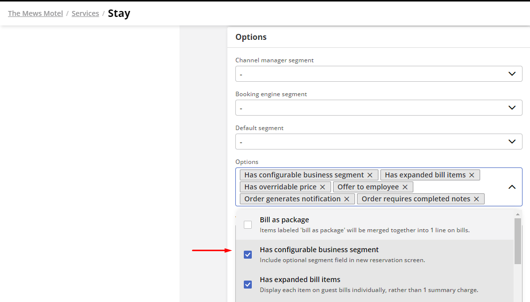 Adjust your segment settings