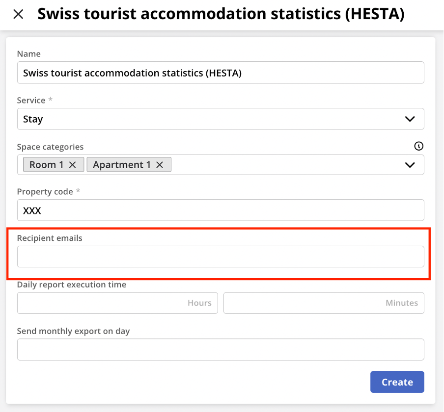 Generate tourist report for HESTA