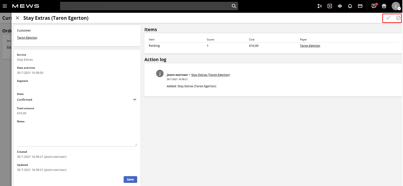 Understanding “Orders” on the Mews Dashboard