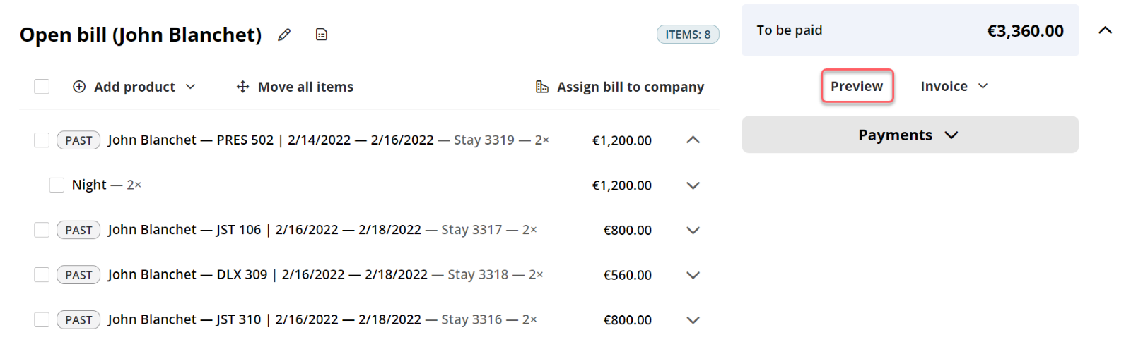 Configuring your bills and invoices