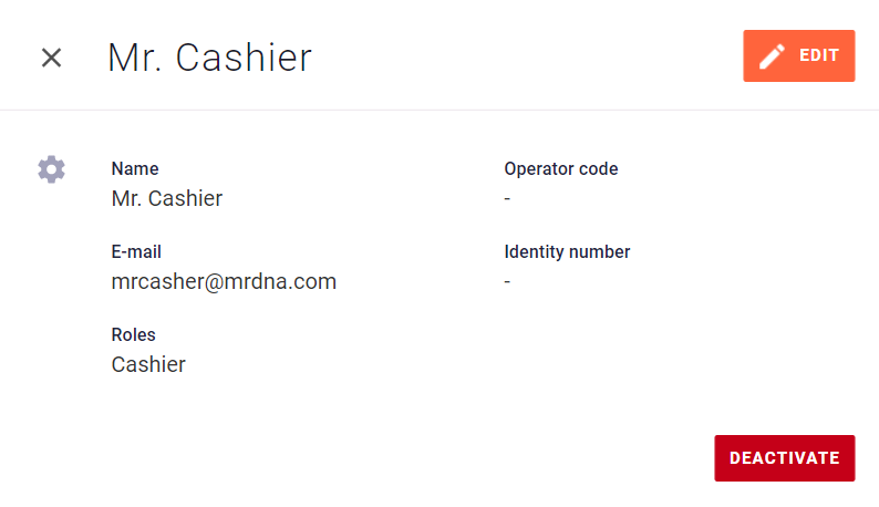 Deactivating users in Mews POS