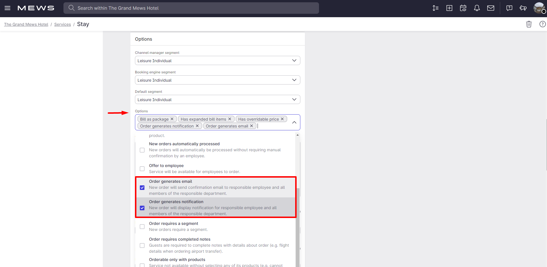 Set up notifications and email notifications