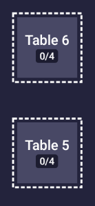 Merging and unmerging tables in Mews POS