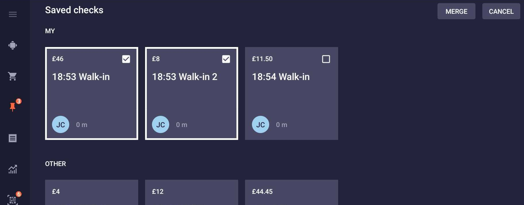 Merging Orders In Mews Pos