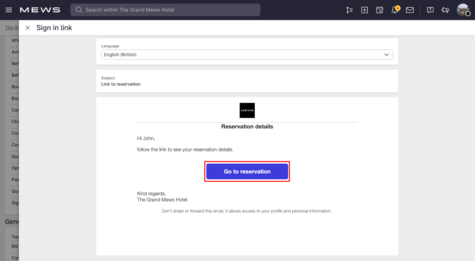 Cómo es el proceso de Check-in en línea en Mews Operations