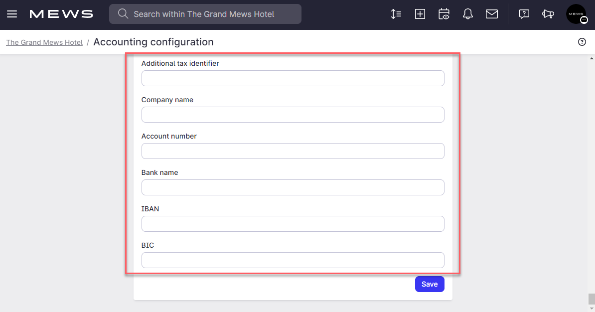 Configuring your bills and invoices