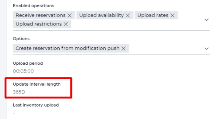 How to send manual updates to channel managers