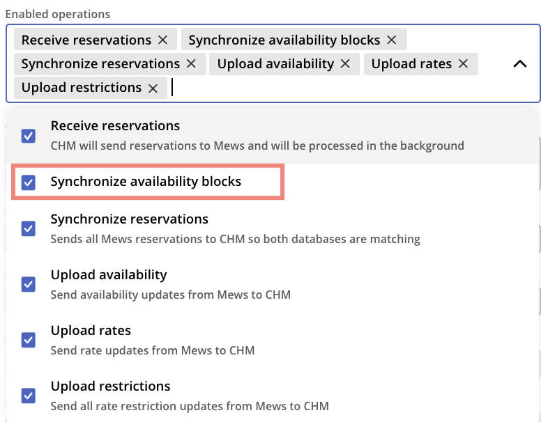 Synchronizing and using group blocks in the SynXis booking engine.