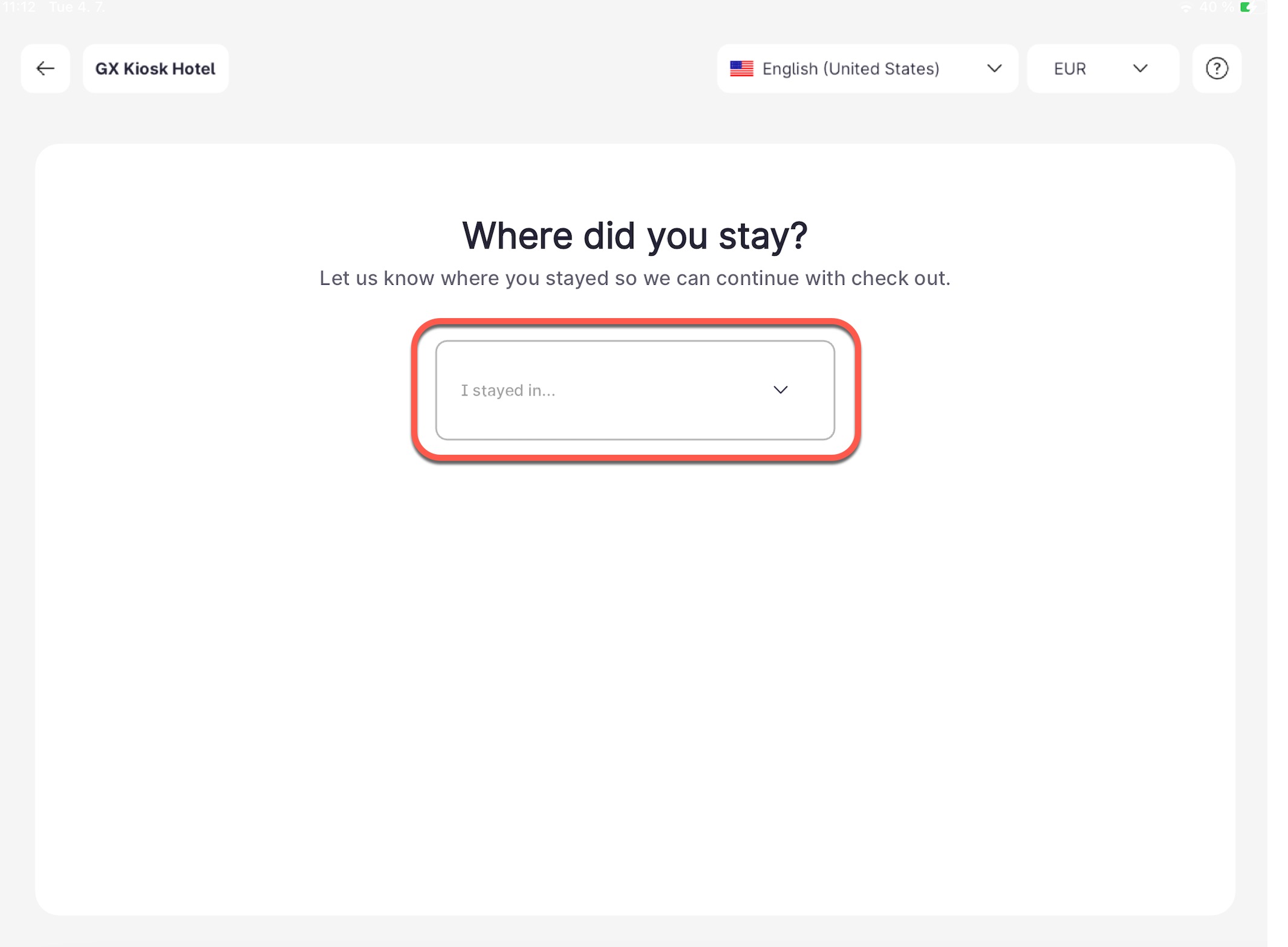 Which guests can and which cannot check out with the Mews Kiosk?