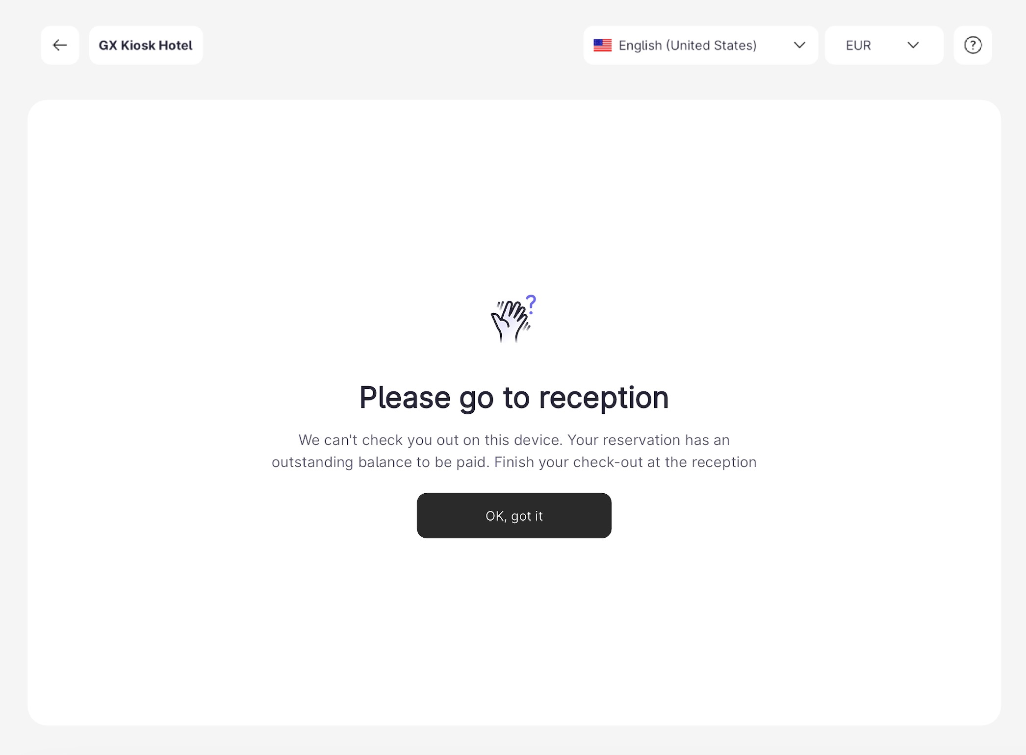 Which guests can and which cannot check out with the Mews Kiosk?