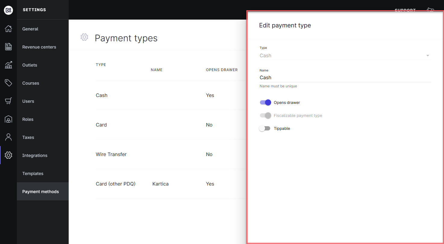 How to configure your payment methods in Mews POS