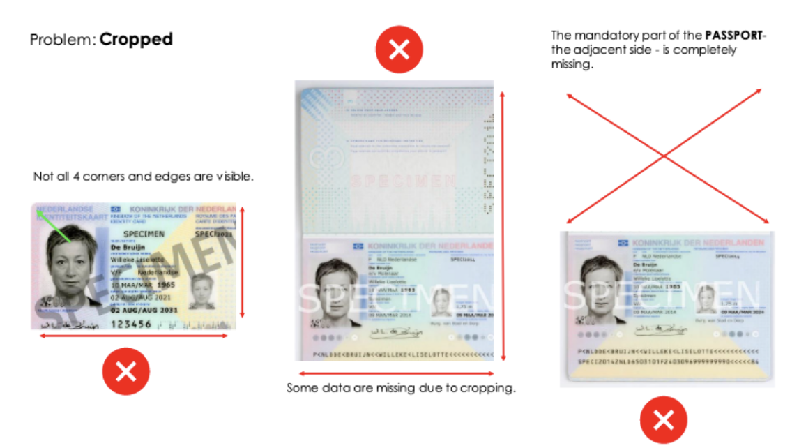 Guidelines for Identity documents for the KYC process