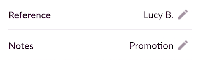 How to add a reference or a note to the invoice in Mews POS