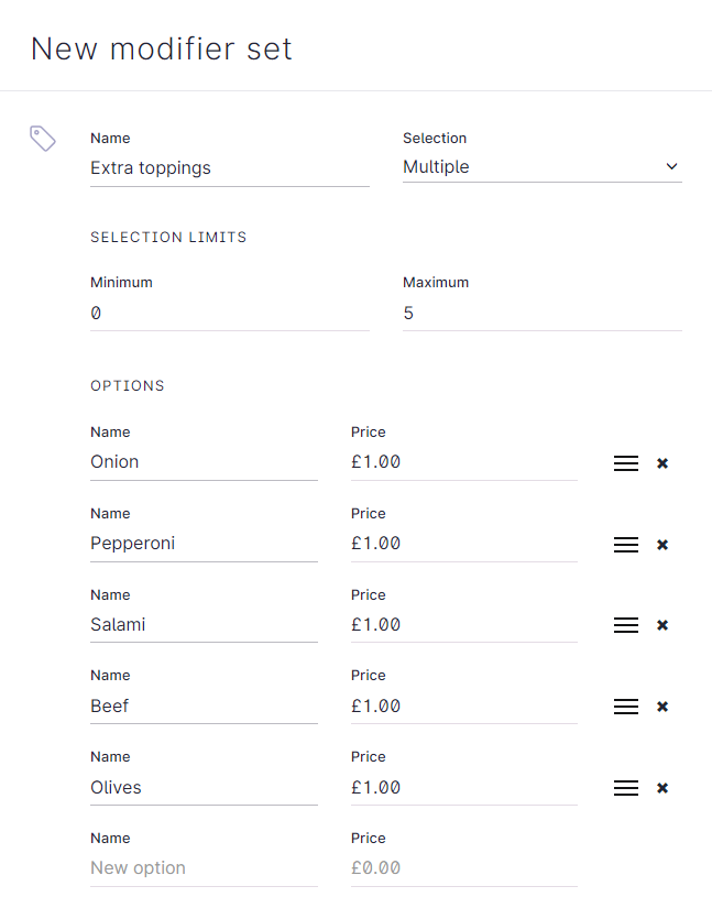 How to create a product modifier in Mews POS