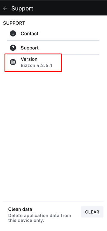 How to check the Android App version of Mews POS