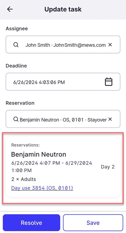 The Mews app: An overview