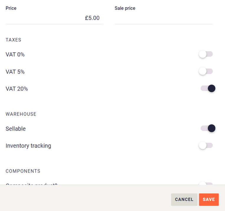 How to create a sellable product in Mews POS