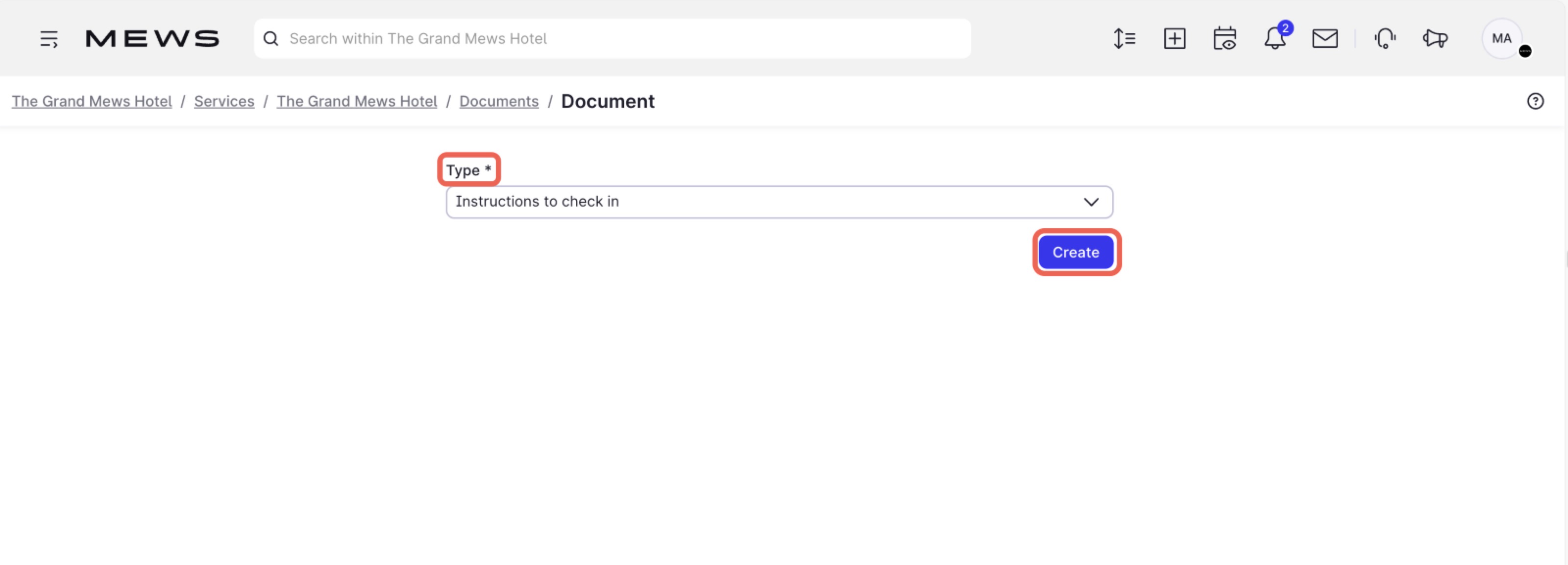 Setting up your guest-facing documents in Mews Operations