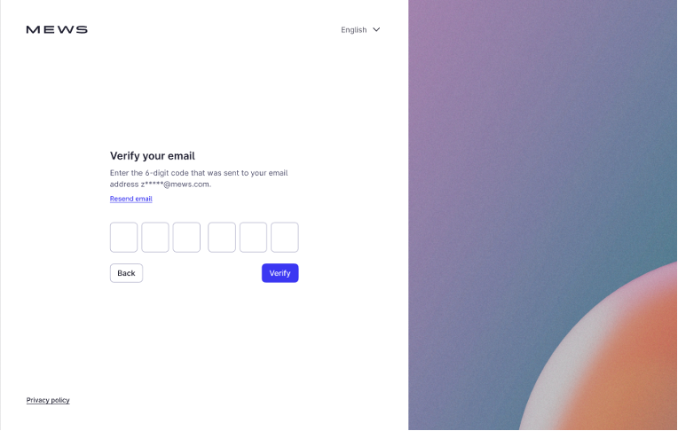 Set up Two-Factor Authentication (2FA) via email