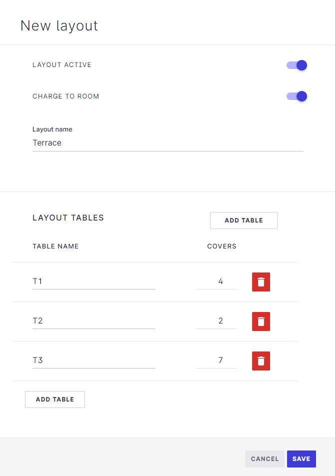 How to create a table layout in Mews POS