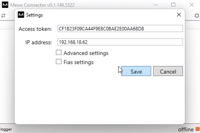 How to set up the Mews Connector app