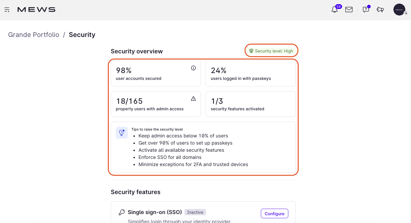 Securing your Mews Operations user accounts