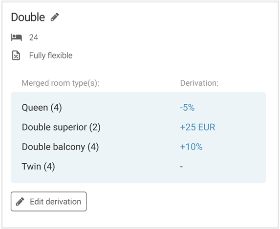 Room type settings in Atomize RMS by Mews