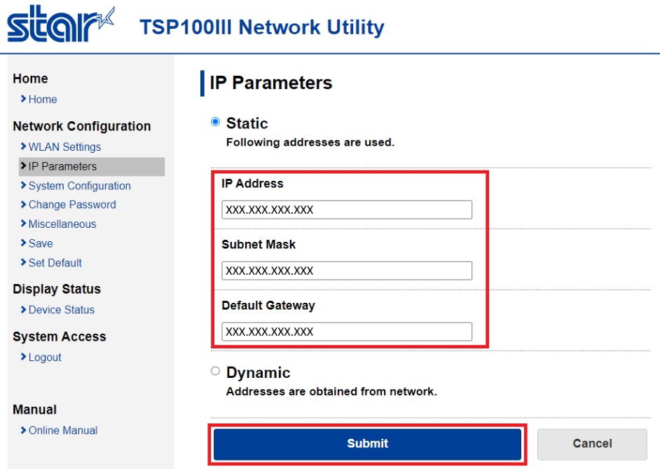 How to assign a static IP address to a printer for Mews POS